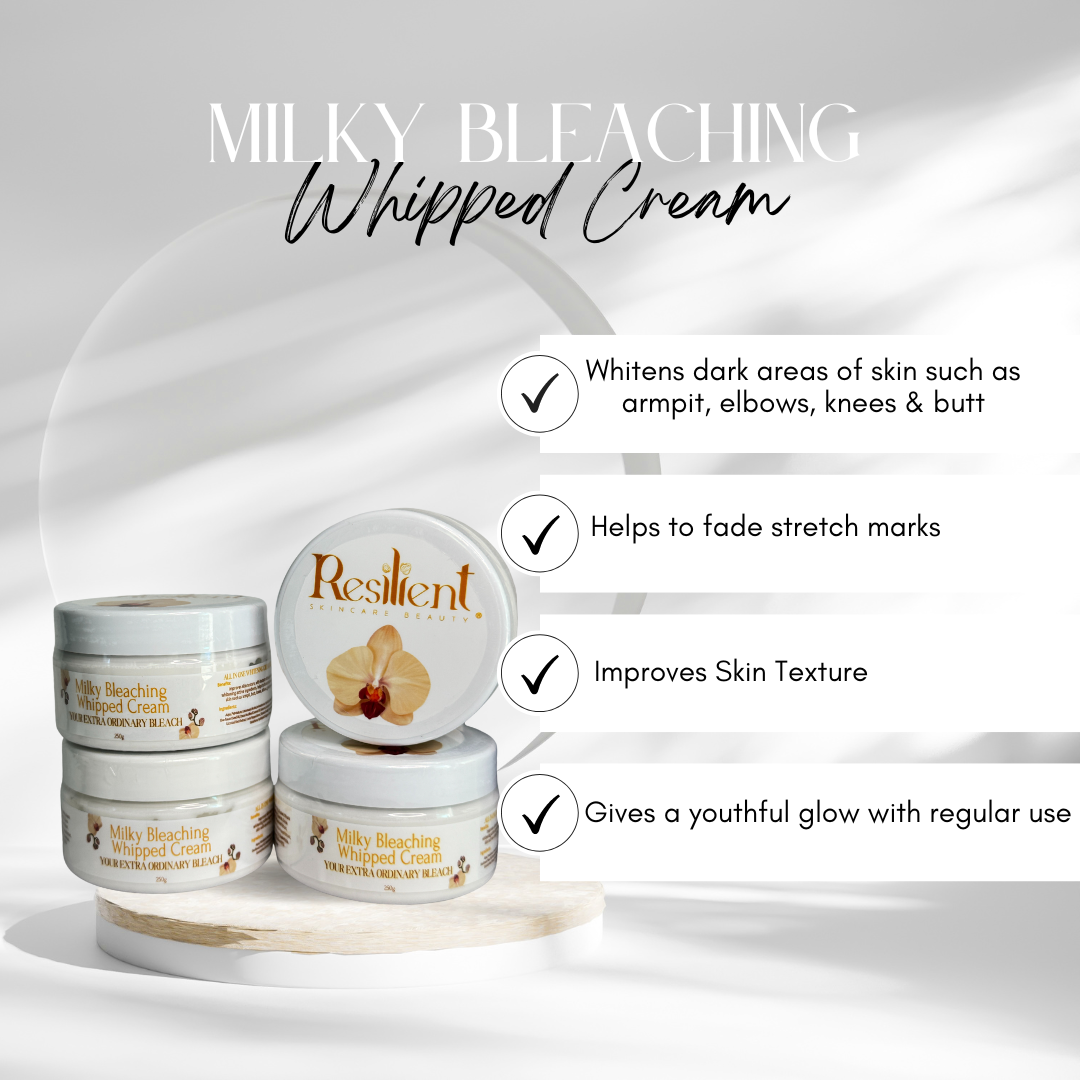 Milky Bleaching Whipped Cream – Resilient Skincare Beauty